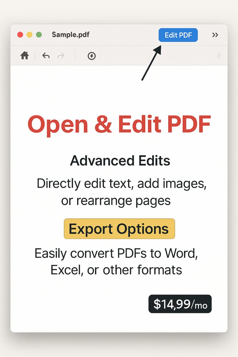 How to Edit a PDF on a Mac: 4 Easy Methods | MacBook Guide