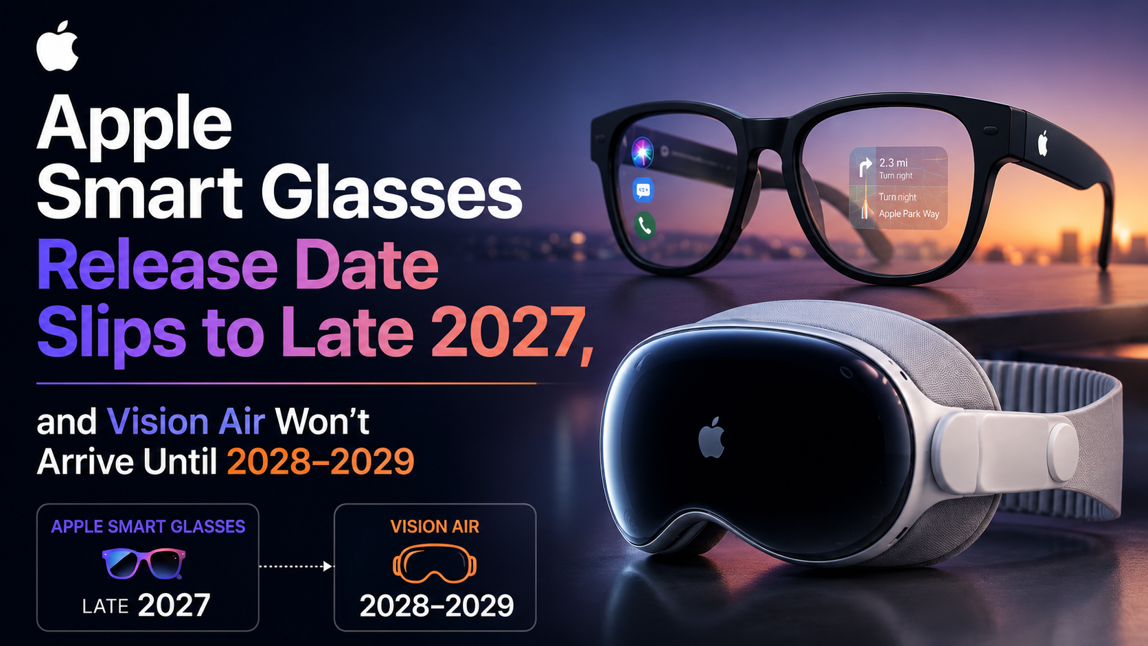 Apple Smart Glasses 2027: Release Date, Price & Features